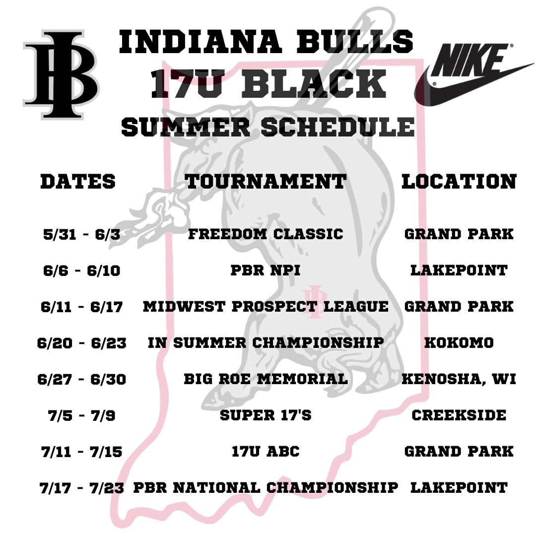 17 Black Roster - Indiana Bulls